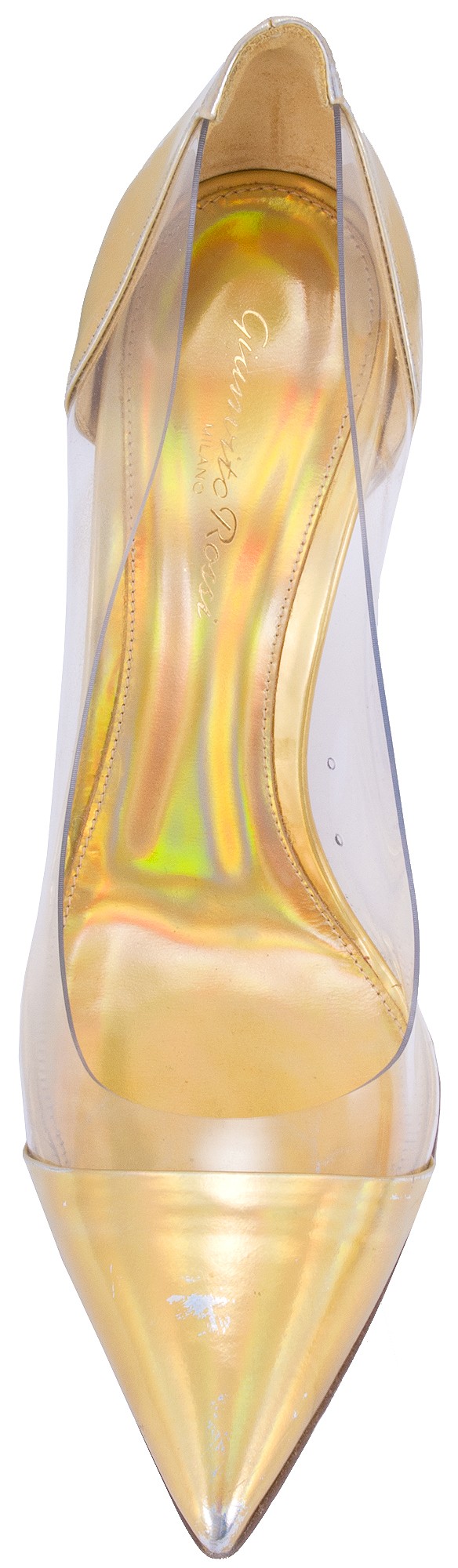 Metallic Gold PVC Panel Pump