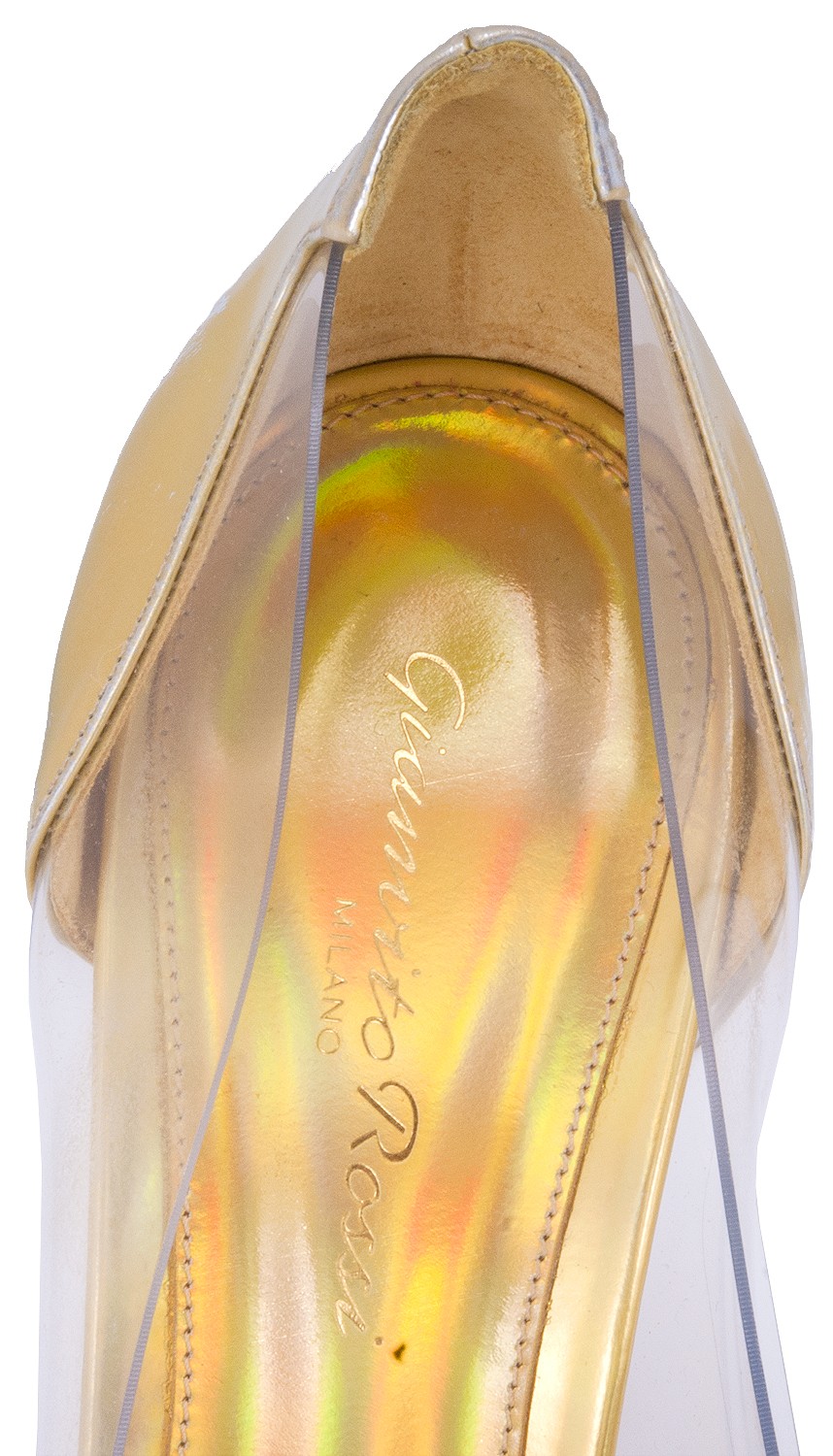 Metallic Gold PVC Panel Pump